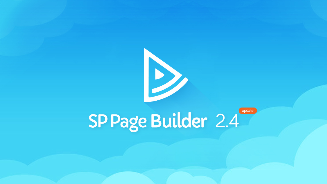 SP Page Builder 2.4 comes with new integration technology and more ...