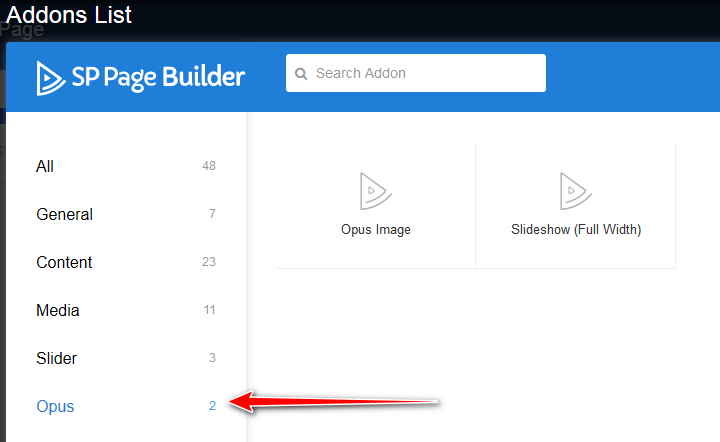 Dedicated SPPB Addons | Opus - Documentation | JoomShaper
