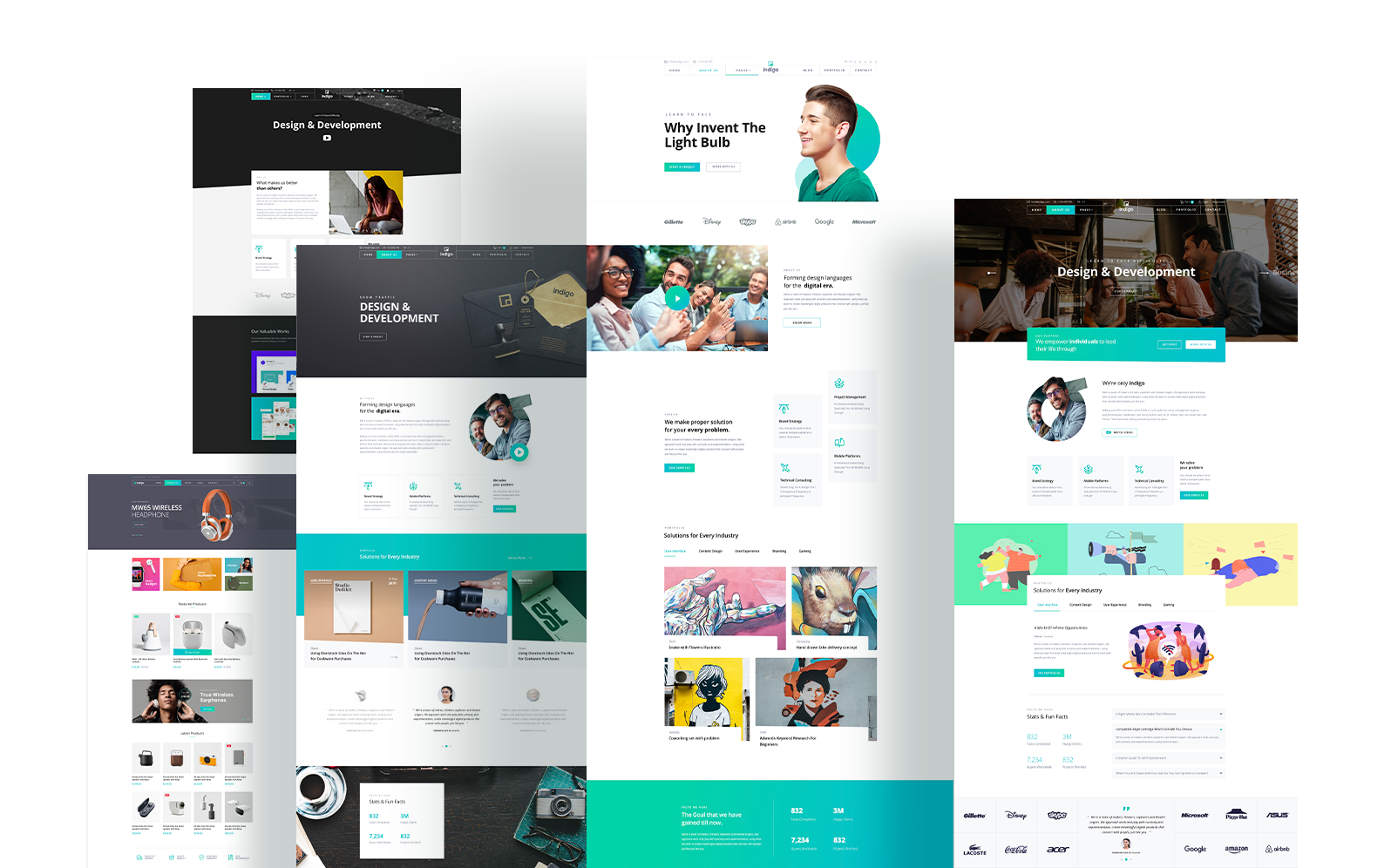 Indigo - Multipurpose Business & Corporate Agency Joomla Template ...