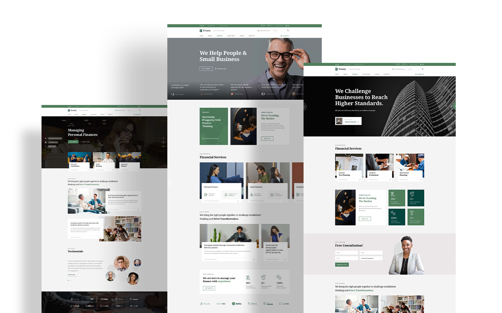 Finion - Finance, Accounting & Consulting Firm Joomla Template - JoomShaper