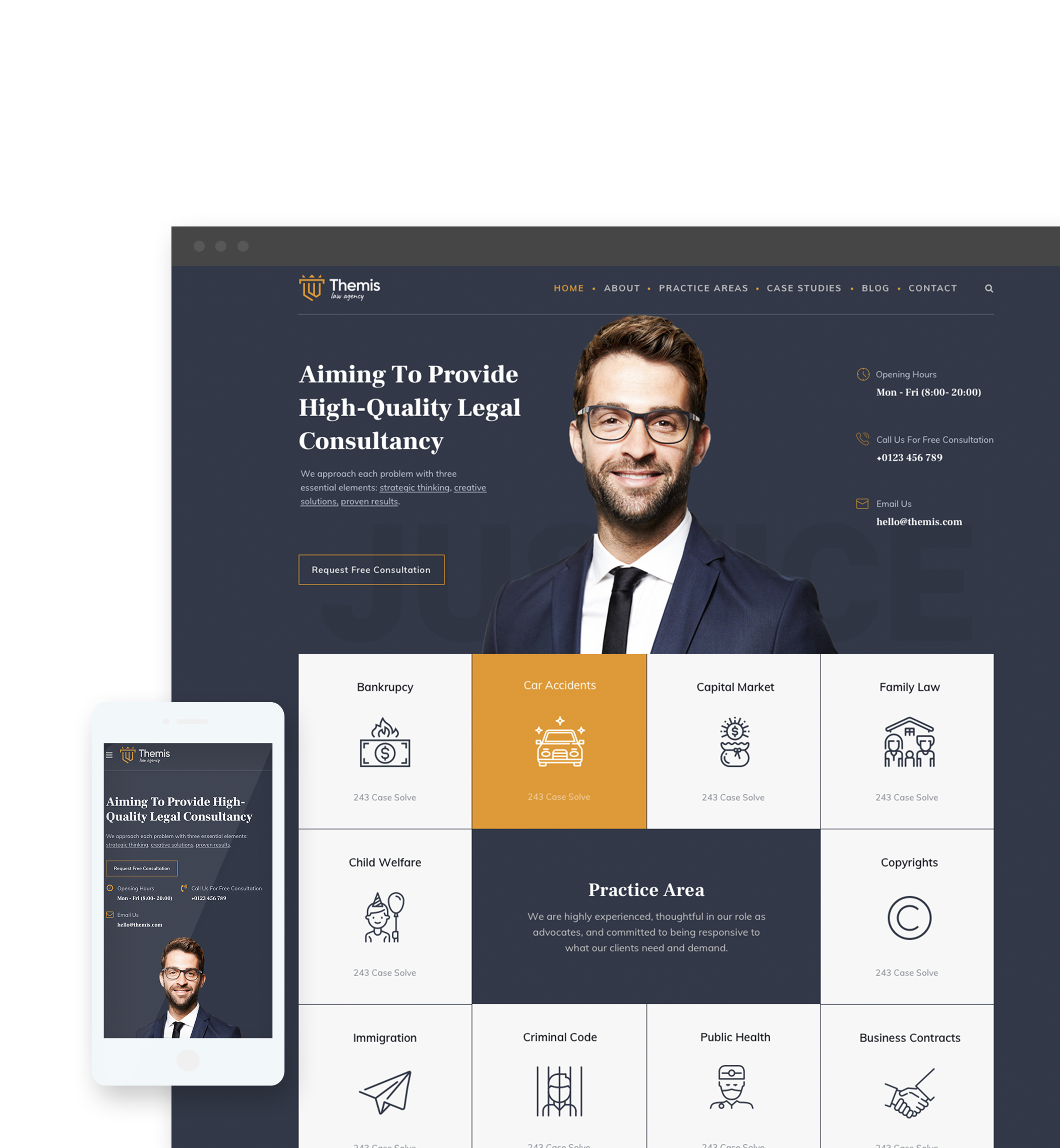 Themis - Complete Law Firm Template for Lawyers and Attorneys - JoomShaper