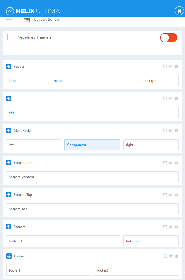 Layout - Module Positions | Barber - Documentation | JoomShaper
