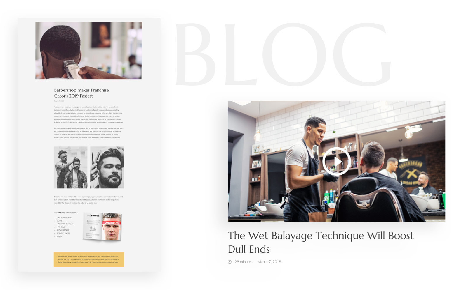 Barber - Hairdresser and Beauty Salon Joomla Template - JoomShaper