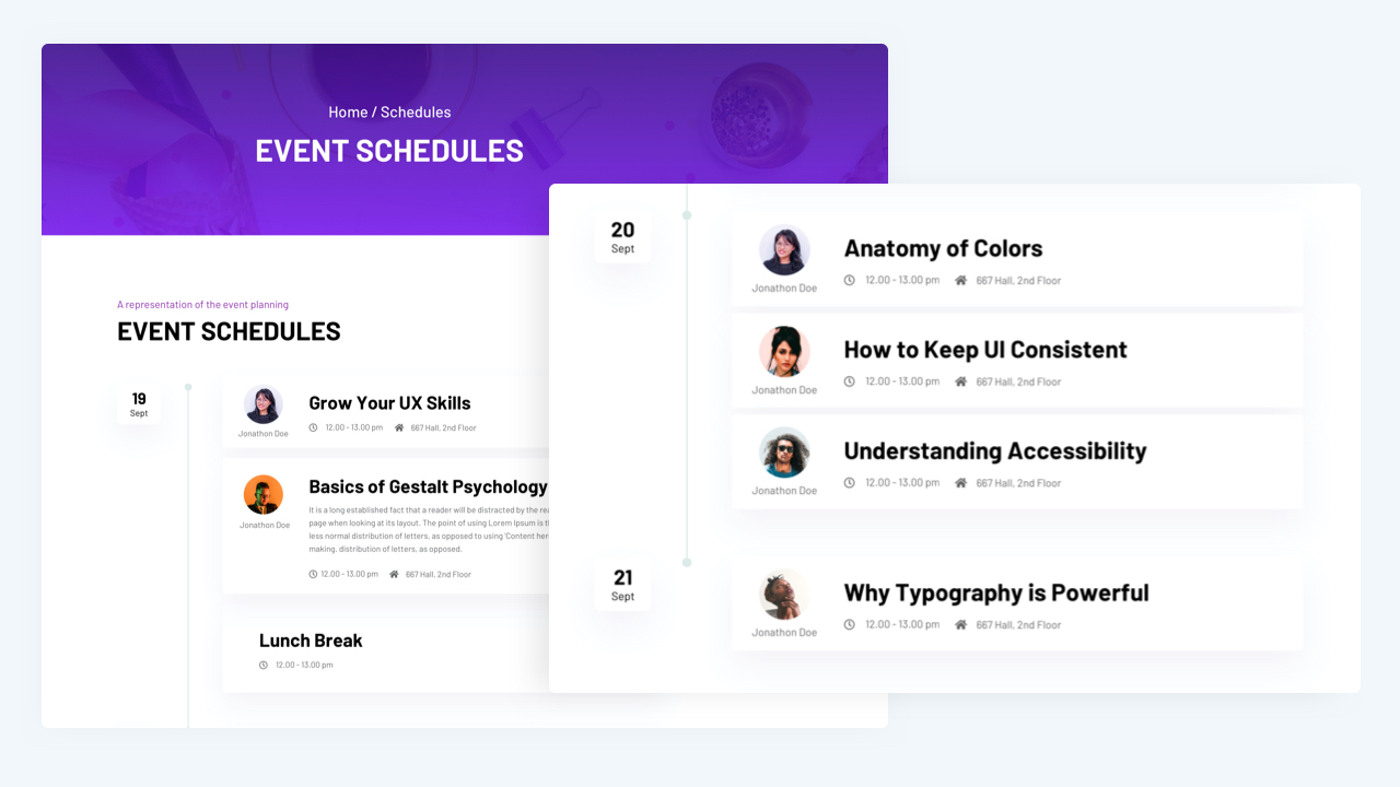Keynote - Joomla Event Template for Meetups and Conferences - JoomShaper