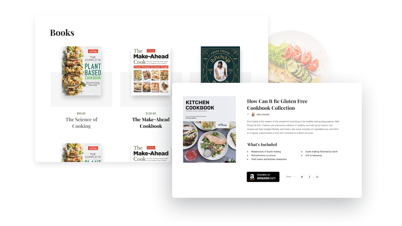 Gourmand - Recipe and Food Blog Joomla Template - JoomShaper