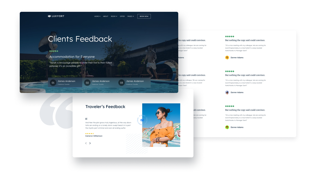Luxyort - Resort and Holiday Destination Joomla Template - JoomShaper