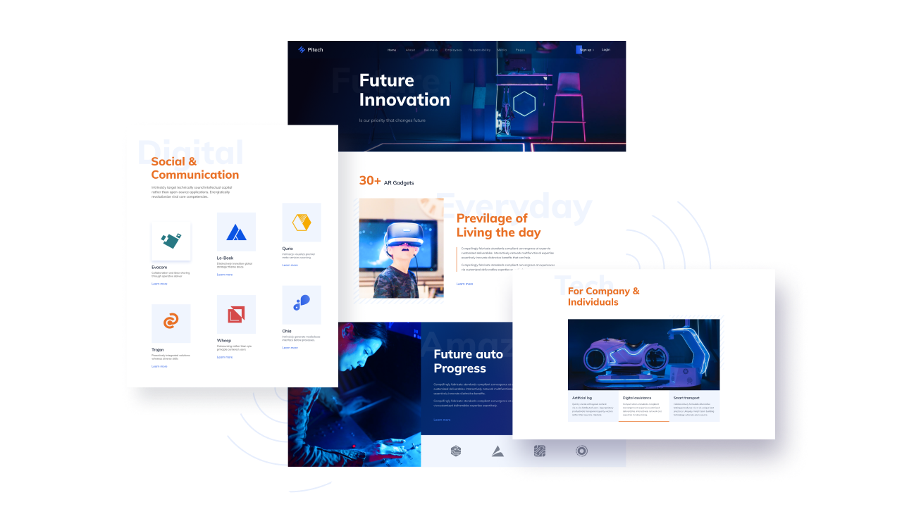 Pitech - Technology and IT Solution Joomla Template - JoomShaper
