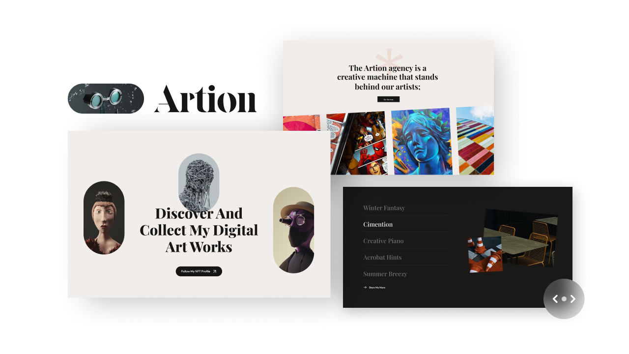 Artion - Joomla Multipurpose Template for NFT & Portfolio - JoomShaper
