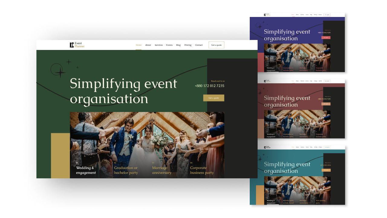 Event Planner - Joomla Event Template for Organizing & Managing Events - JoomShaper