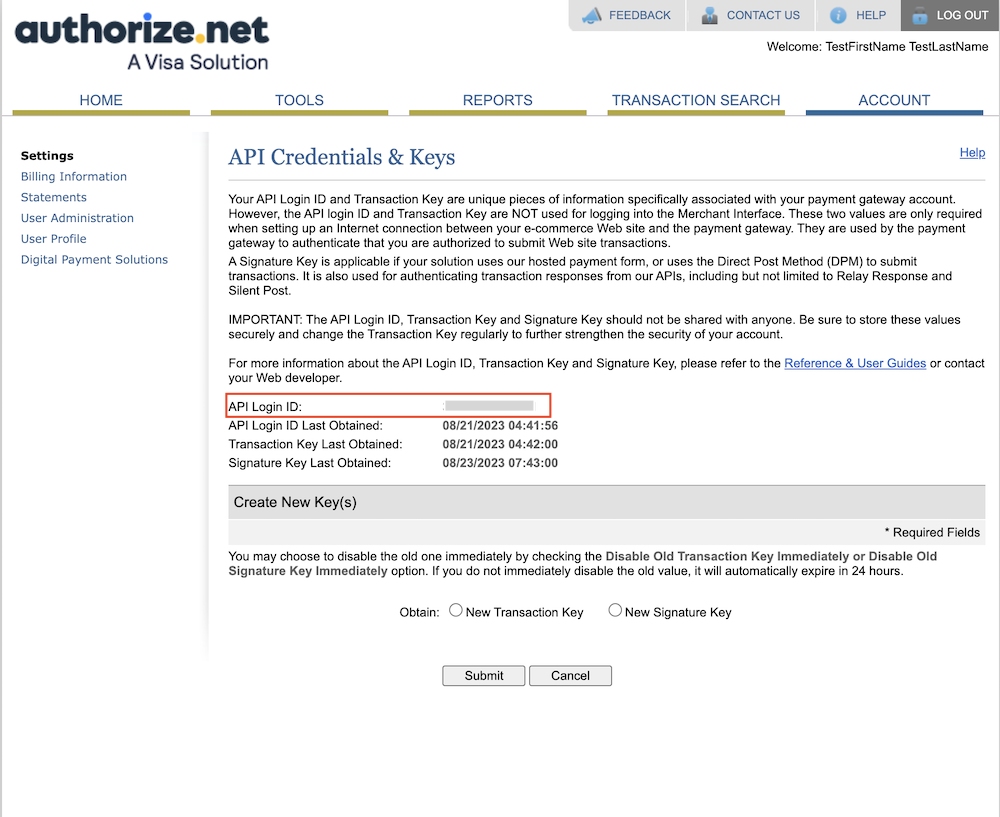 Authorize.Net | EasyStore - Documentation | JoomShaper