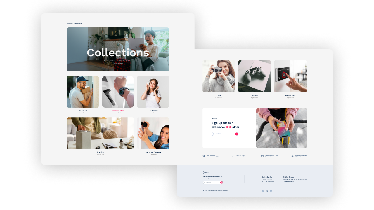 Orbit - eCommerce template for tech gadgets and electronics. - JoomShaper