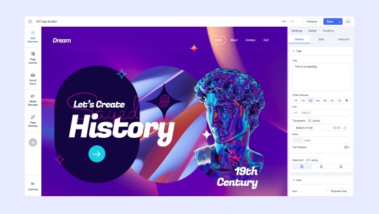 Customize Pages With SP Page Builder | Artolio - Documentation | JoomShaper